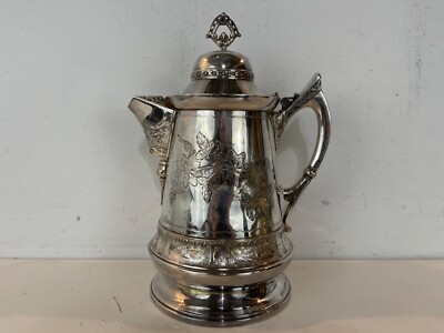Ant Mermod Jaccard St. Louis Quadruple Silver plate Water Pitcher w ...