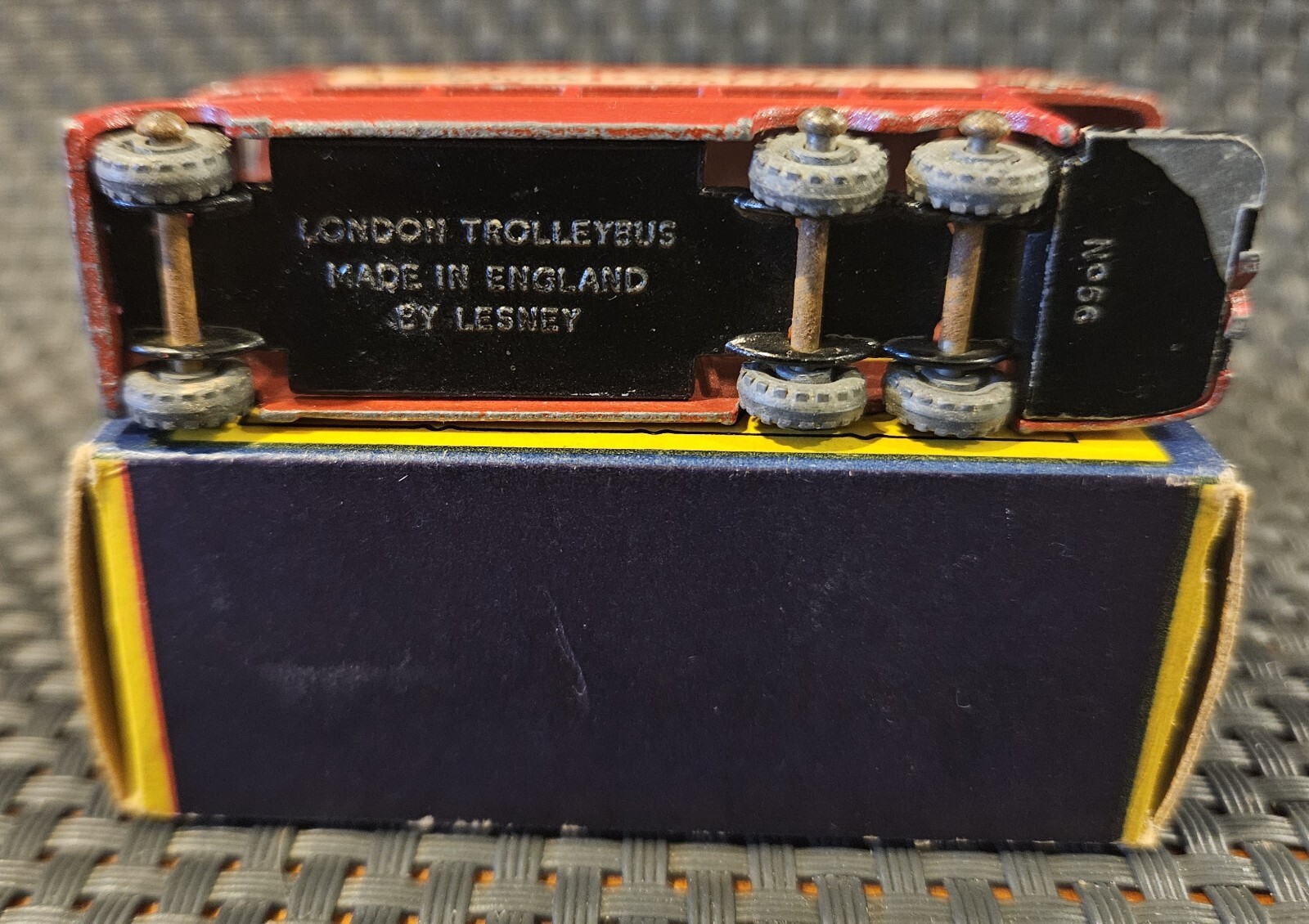 Matchbox Lesney #56A London Trolley Bus, Boxed. | eBay