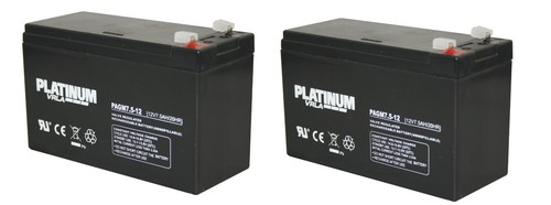 Pair of Batteries for Stannah Stairlifts, including Acorn, Brooks ...