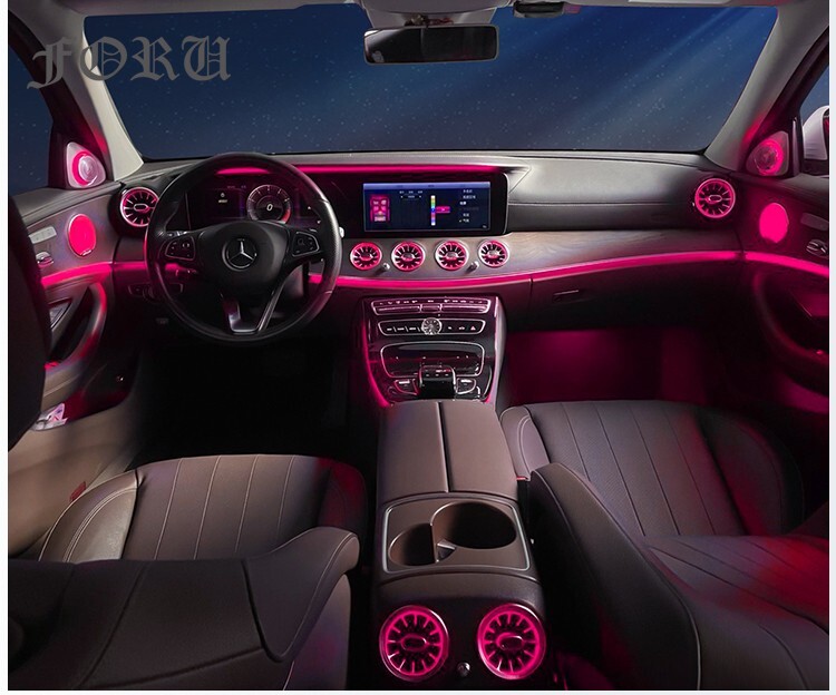 8PCS Ambient Light For Mercedes Benz E-Class W213 E300 E63S 2017+ AC ...