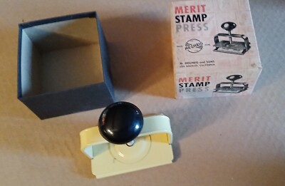 MERIT Stamp Press NEW in BOX | eBay