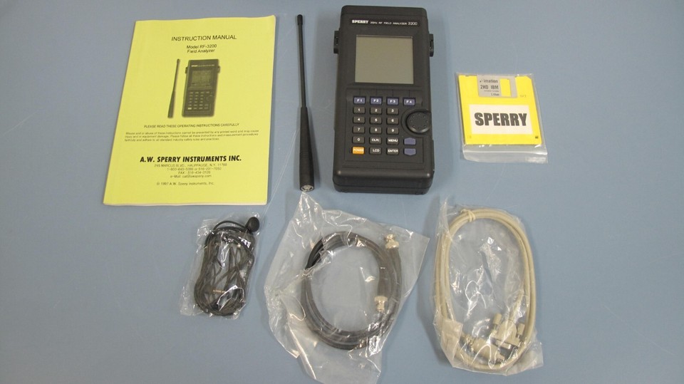Sperry Model RF-3200 Field Analyzer With Accessories & Case Good ...