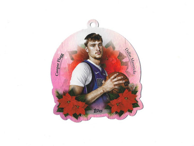 2025-26 Topps Holiday Die-Cut Ornament Cooper Flagg VJ Edgecombe, Dylan ...