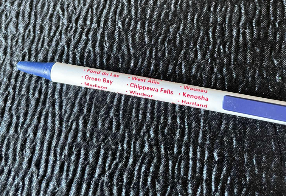 BLUE TIP Pen ABC Supply Wausau Wisconsin Fond du Lac West Allis Pens ...