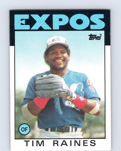 1986 Topps #280 Tim Raines Montreal Expos Baseball Card | eBay