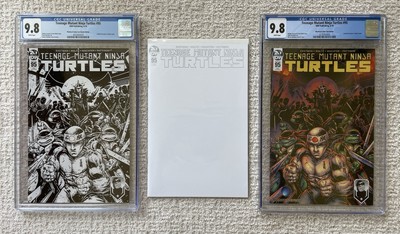 TMNT #95 CGC 9.8 IDW Jennika Montreal - Reg & Sketch Variant + 95 ...