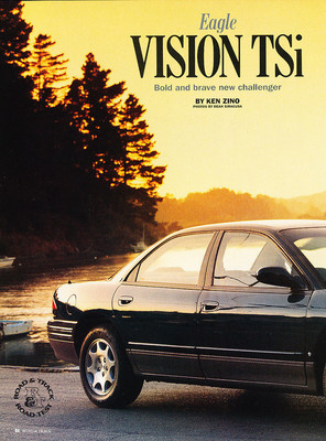 1993 Eagle Vision TSi Sedan - Road Test - Classic Original Article H95 ...