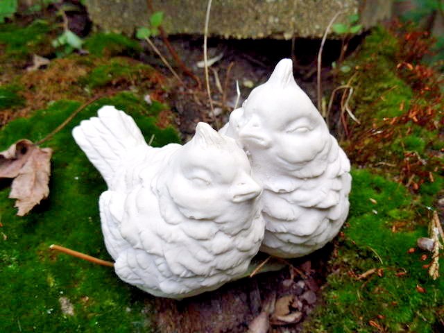 Cardinal bluejay latex birds mold plaster cement casting mould 4"W x 2. ...