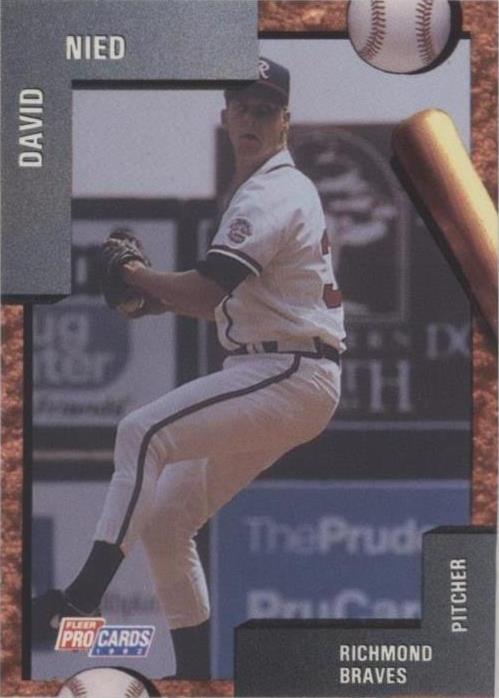 1992 Fleer ProCards Minor League - David Nied #373 (RC) for sale online ...