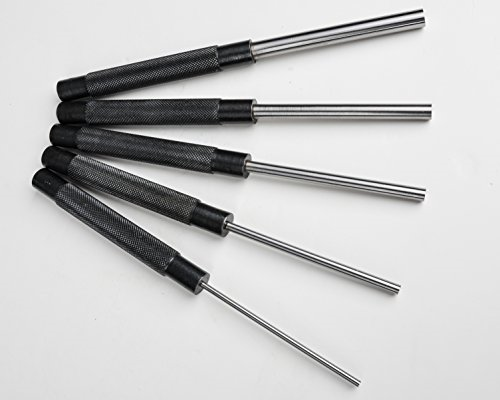 Fowler 52-500-300 Chrome Alloy Steel Extra Long Drive Pin Punch Set 8 ...
