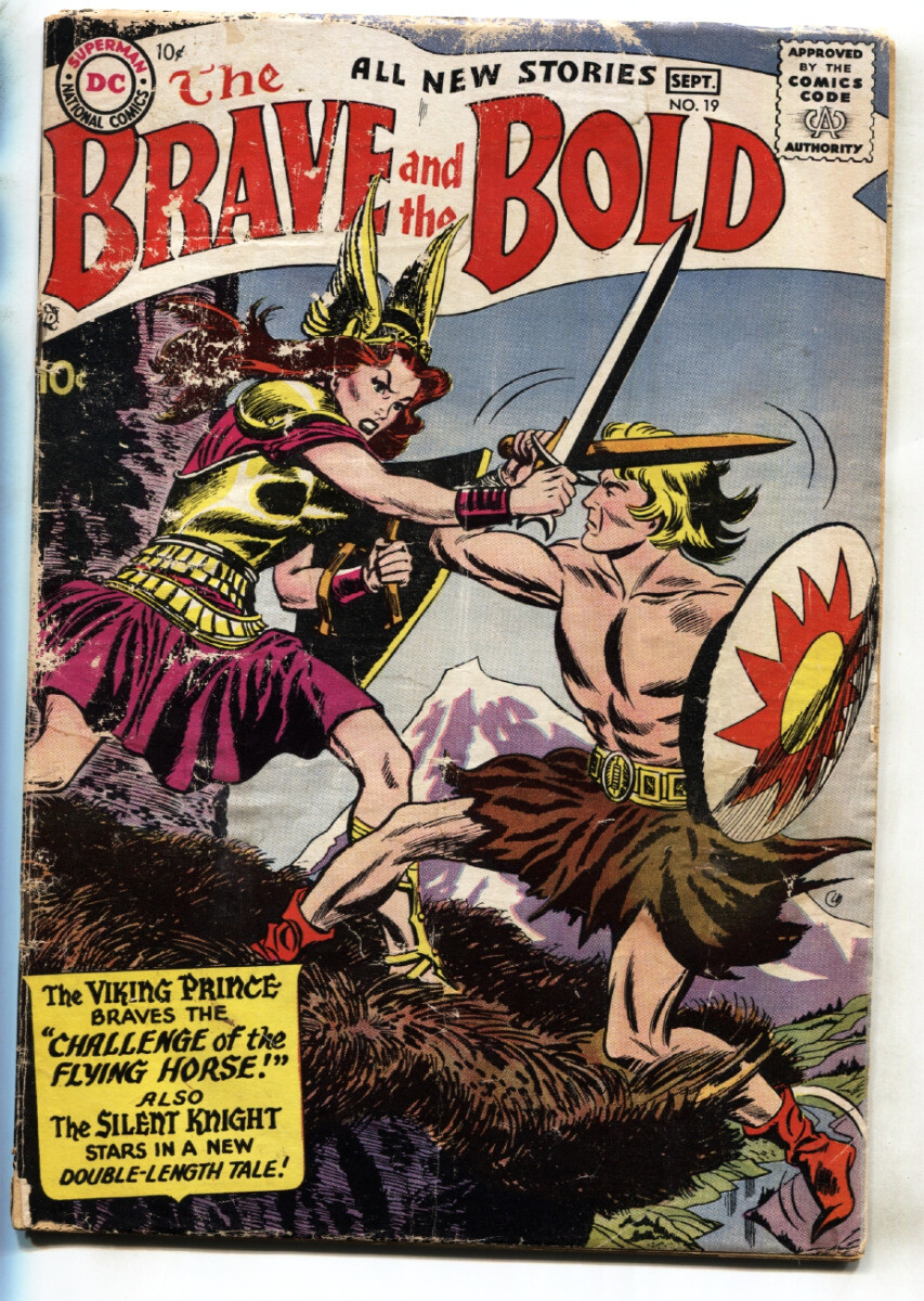 The Brave and the Bold #19--1958--Viking Prince--comic book--G+ | eBay