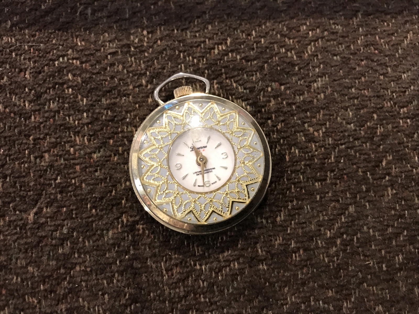 Vintage Lucerne Ladies Pocket Watch Wind /Needs A Service Overwound | eBay