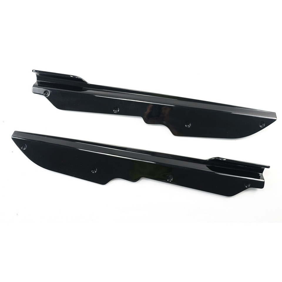 For Corvette C8 Z51 Stingray 2020-2025 Black V1 Style Side Skirt ...