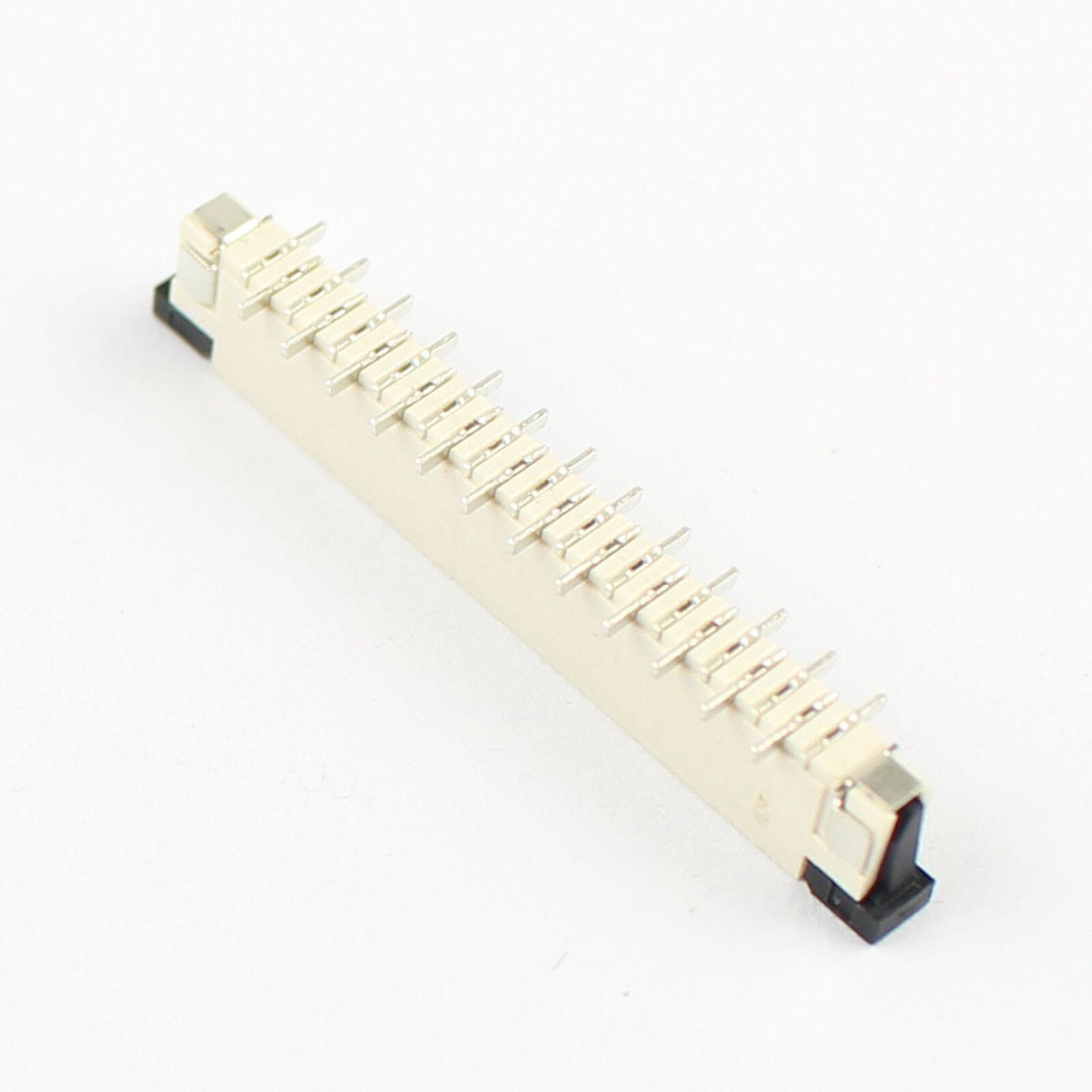 5Pcs FPC FFC 1.0mm Pitch 25 Pin Drawer Type SMT SMD Ribbon Flat Cable ...