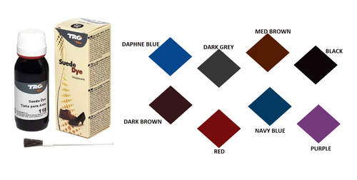 TRG Suede Nubuck Shoe Boot Restore Colour Dye 50ml kit Dressing ...