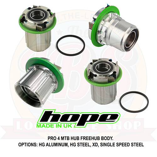 Hope Pro 4 MTB Rear Hub Freehub Body Shimano HG MicroSpline SRAM XD ...