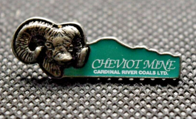 Cheviot Coal Mine Pin Cardinal River Coals LTD BC Canada | eBay