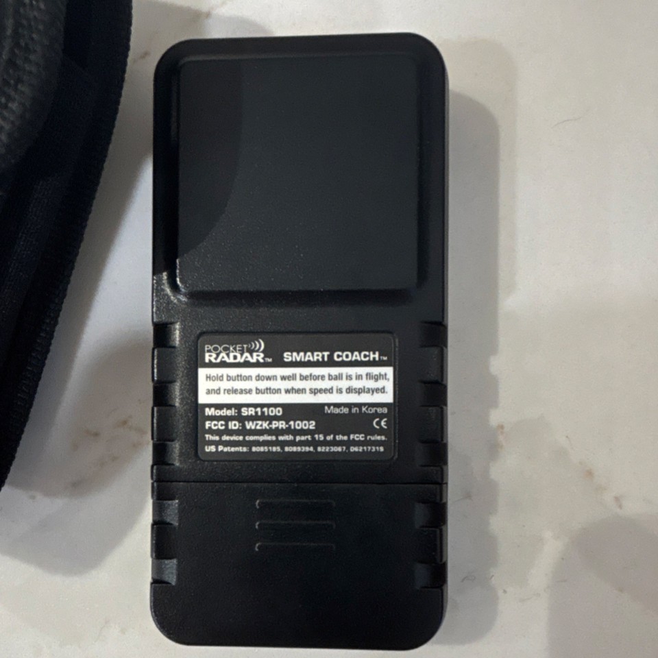 Pocket Radar Smart Coach SR1100 Radar Gun for Baseball and Softball | eBay