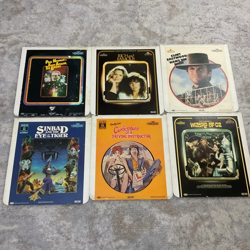 ced videodisc films x 6 job lot sinbad | eBay UK