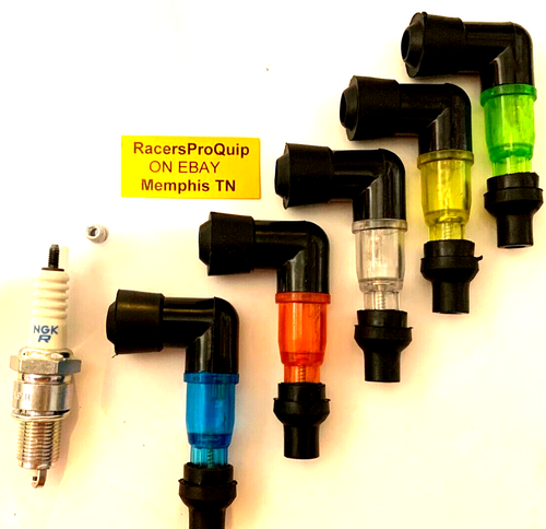 PREDATOR 212 224 Ghost Clone LED LITE FLASHING Spark PLUG BOOT 24hship ...