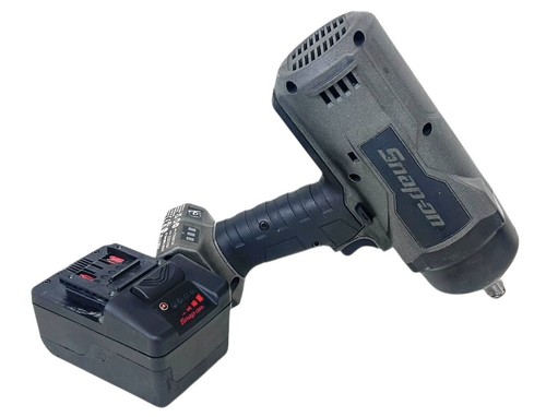 SNAP ON 18V 1/2" DRIVE CORDLESS IMPACT WRENCH W/5.0AH LI-ION BATTERY ...