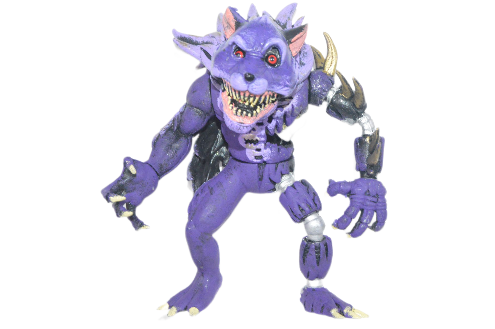 TOY FIGURE MEXICAN TWISTED WOLF PURPLE FIVE NIGHTS AT FREDDY ...