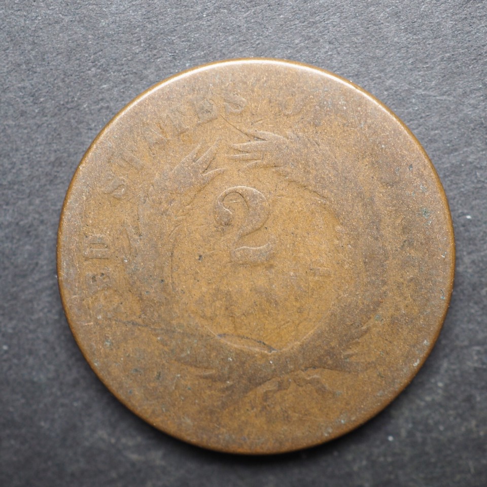 1867 ****** 2 CENT **NICE COIN!*** FREE SHIPPING! M6294 | eBay