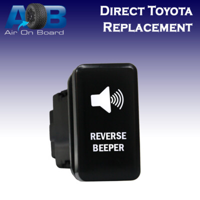12V OEM Replacement Push Switch 8C45W REVERSE BEEPER For Toyota HiAce ...