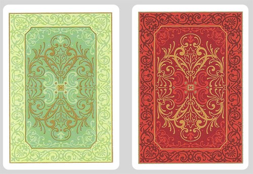 Da Vinci PERSIANO Italian 100 Plastic Playing Cards 2deck Set Poker ...