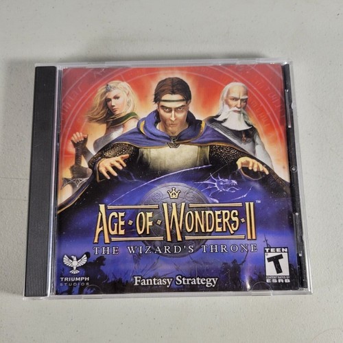 Unleash Magic Age of Wonders II The Wizards Throne CD Game 2002 ...