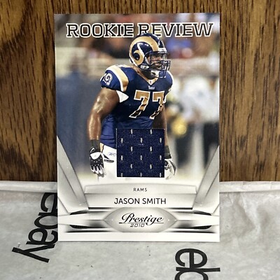 A58) Prestige NFL 2010 Rookie Review Rams Jason Smith #22 | eBay