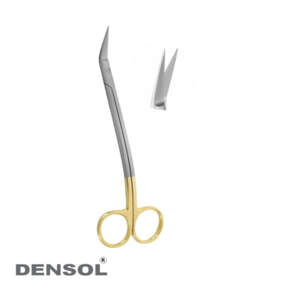 Dean Tonsil Scissors TC 17cm Curved Dental Surgery Super Cut TGA Reg ...