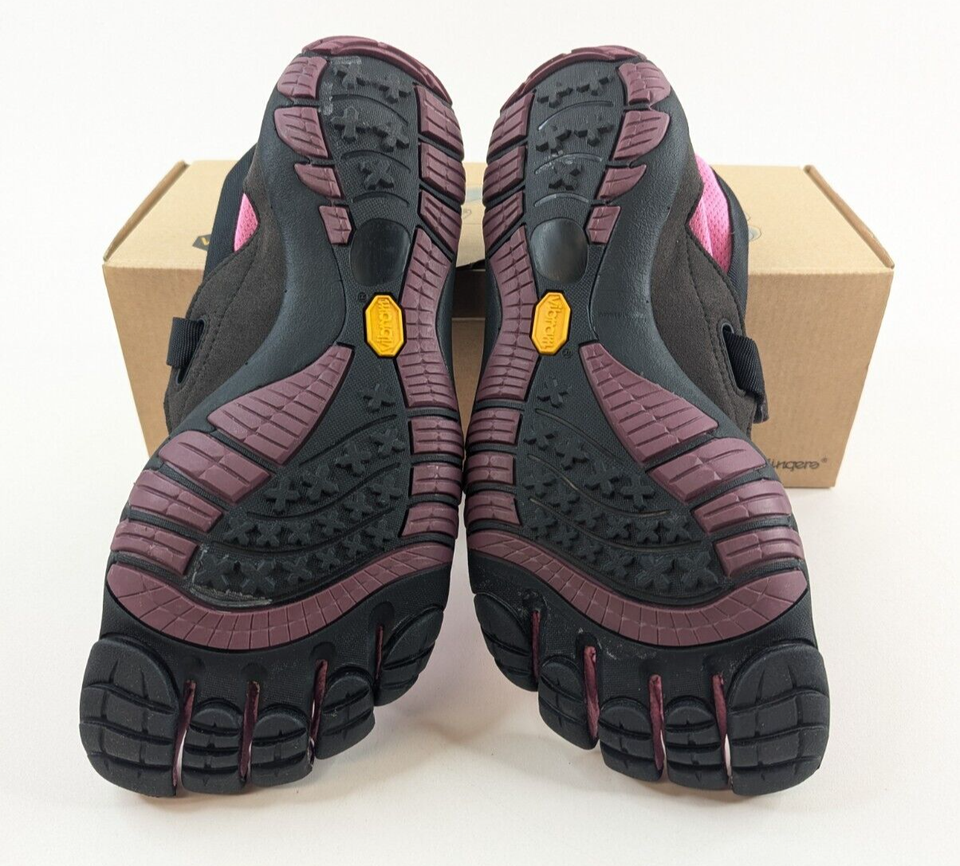 Vibram Fivefingers TrekSport Pink Black Barefoot Shoes W4438 | eBay