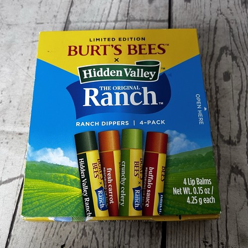 Burt's Bees x Hidden Valley Ranch Dippers Limited Edition Lip Balm ...
