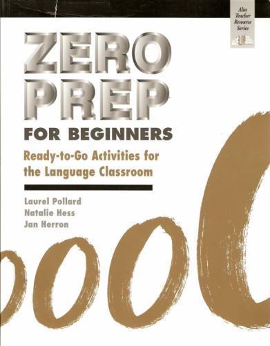 Zero Prep Activities for Beginners: Ready-to-Go Activities for the ...