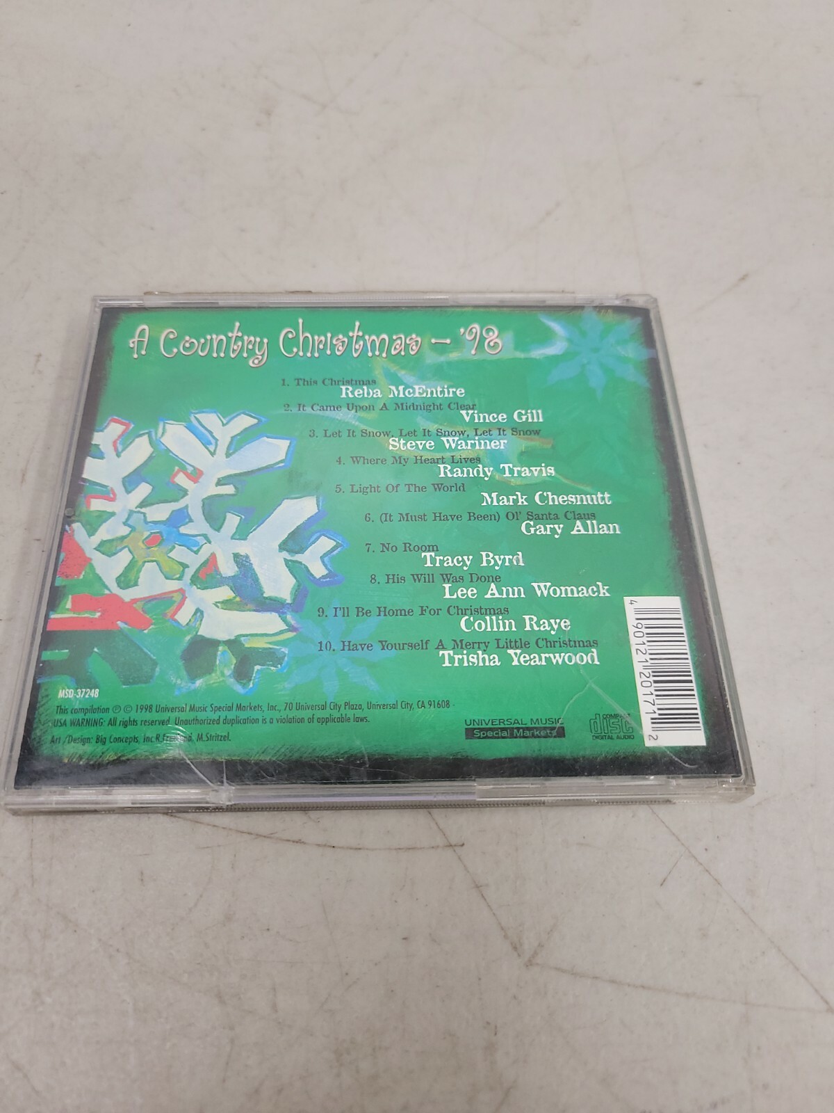 Various Artists : A Country Christmas 98 CD | eBay