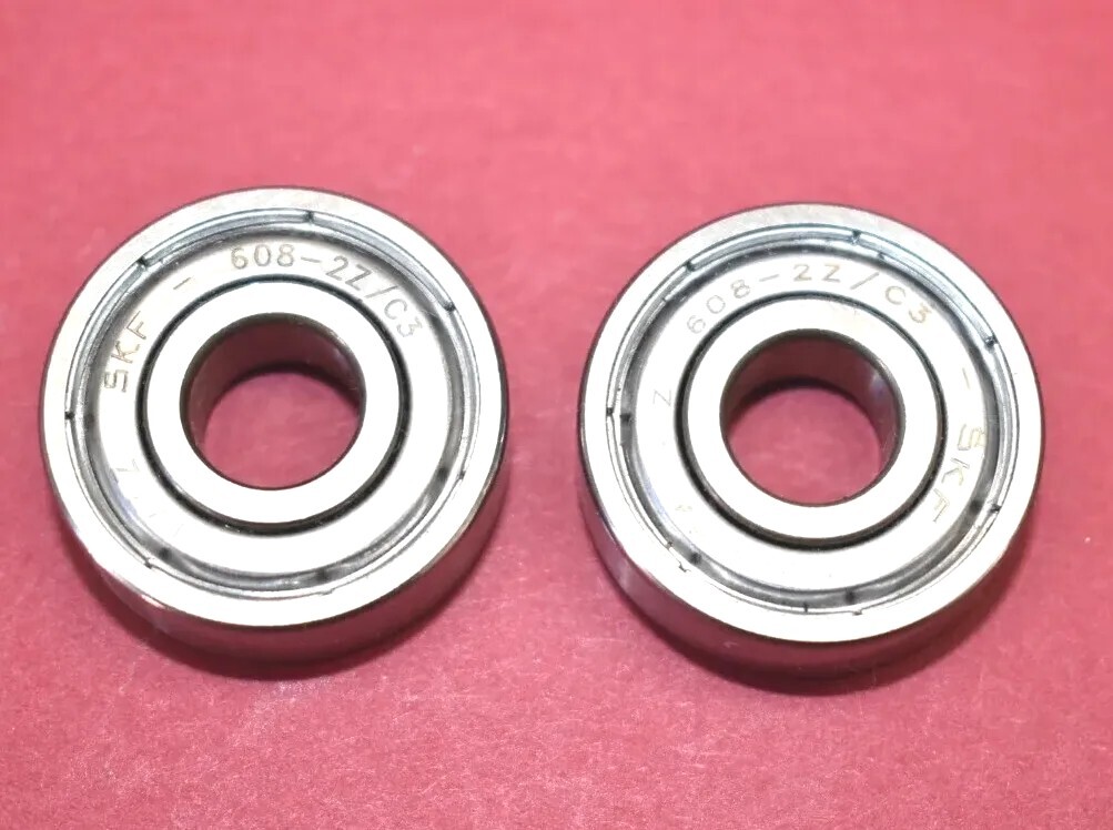 2 SKF 608-2Z/C3 Bearings 22mm x 8mm x 7 mm | eBay