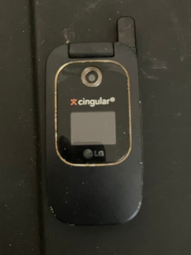LG BLACK and Silver ( AT&T / Cingular ) Cellular CELL Flip Phone | eBay
