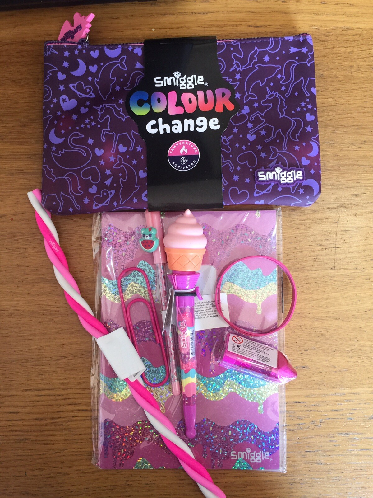 Smiggle Colour Changing Pencil Case Bundle | eBay