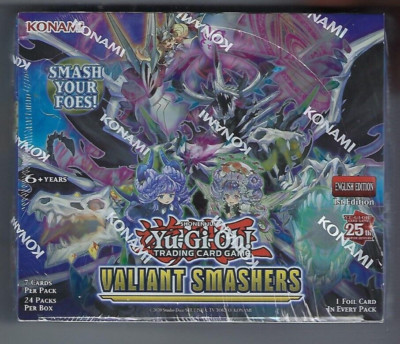 Valiant Smashers Booster Box 1st Edition English YuGiOh | eBay