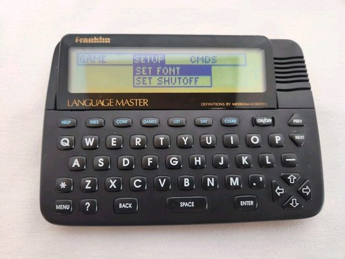 Franklin Language Master Model LM-4200 Electronic Dictionary Thesaurus ...
