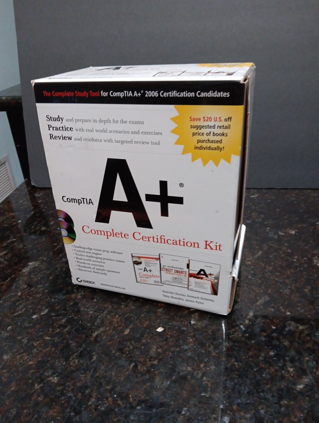 CompTIA A+ Complete Certification Kit by Emmett Dulaney EUC ...
