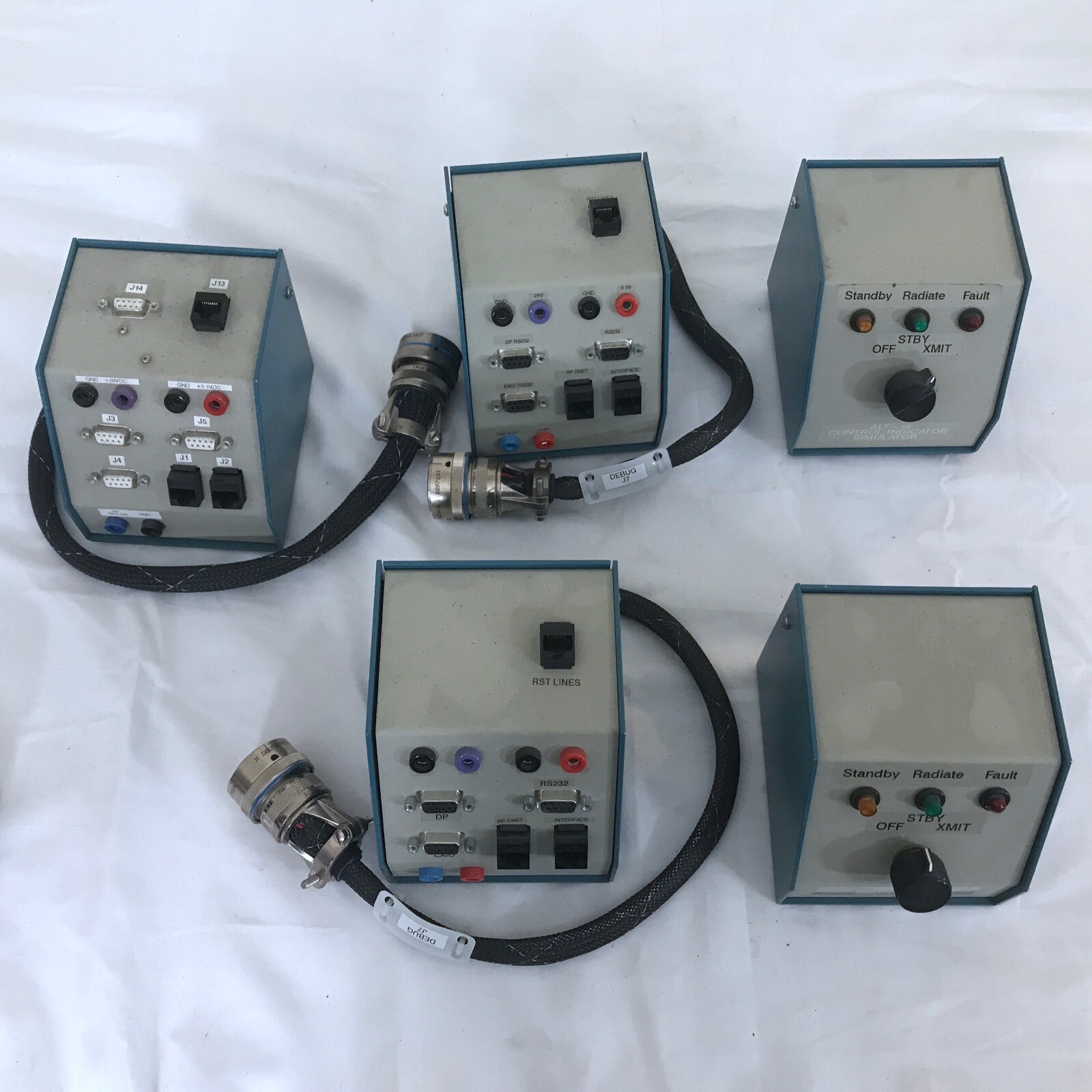 Mixed Lot of Avionics Test Harnesses (5) | eBay