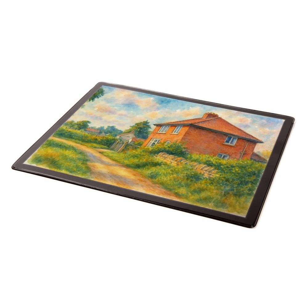 MOUSE MAT - Coronation Villas, Tinwell - Vintage Art Style | eBay UK