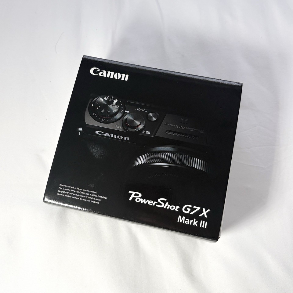Canon PowerShot G7 X Mark III 20.1MP Point & Shoot Digital Camera New ...
