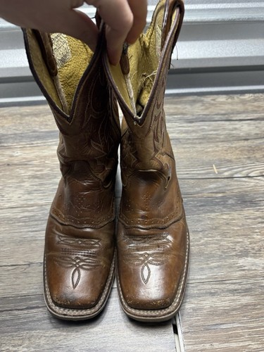 Double H Saddle Western Work Broad Square Toe Cowboy Boots DH3560 Men's ...