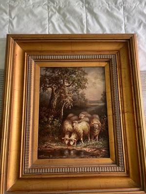 Thomas Barron Original Oil Painting (12"x16")... Frame(23” x 27”) | eBay