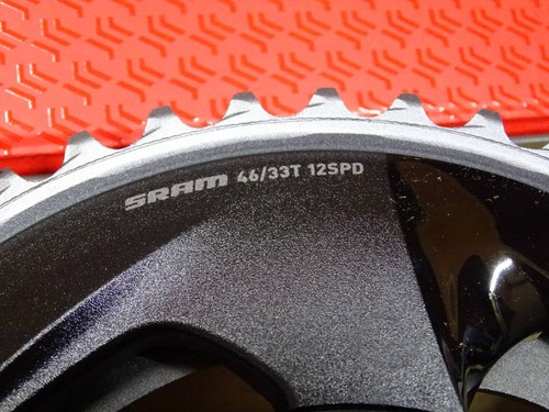 Sram Force AXS DUB 2x12Speed 172.5mm 46/33T Road Bike Carbon Powermeter Crankset | eBay