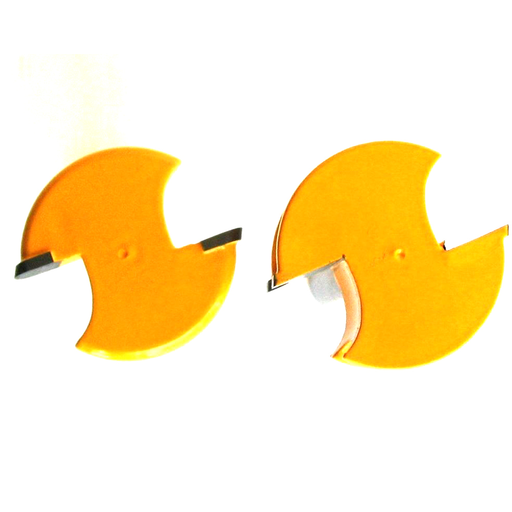 2 pc 1/2" SH 1/4" Dia. Canoe Flute and Bead Router Bit | eBay