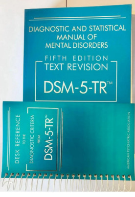 New DSM 5 TR Paperback Soft & Desk Reference Spiral Combo Pack Free ...